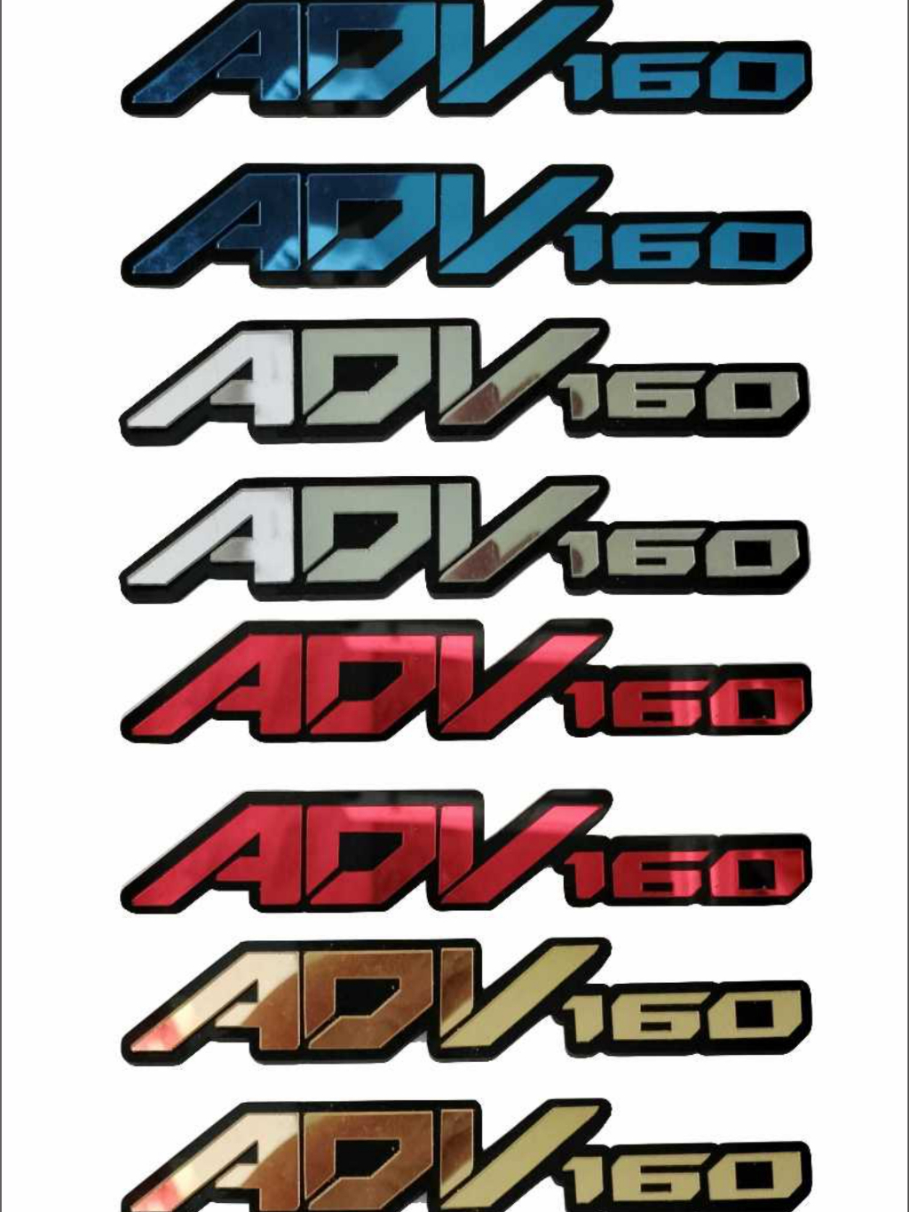 Jual 2pc Emblem Logo Honda ADV 160 Motor 3D Timbul Akrilik Variasi ...