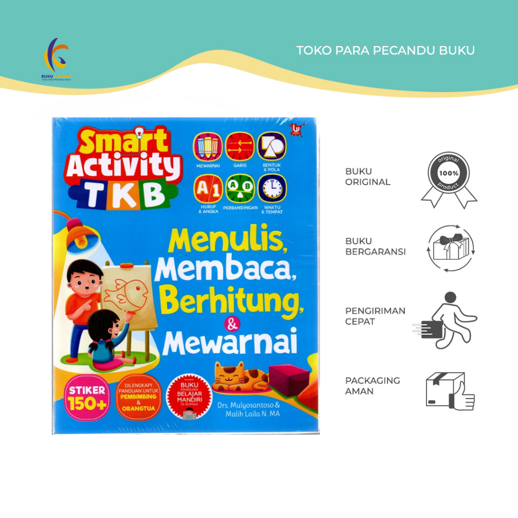 Jual Buku Anak - Buku Smart Activity Menulis, Berhitung, & Mewarnai TK ...