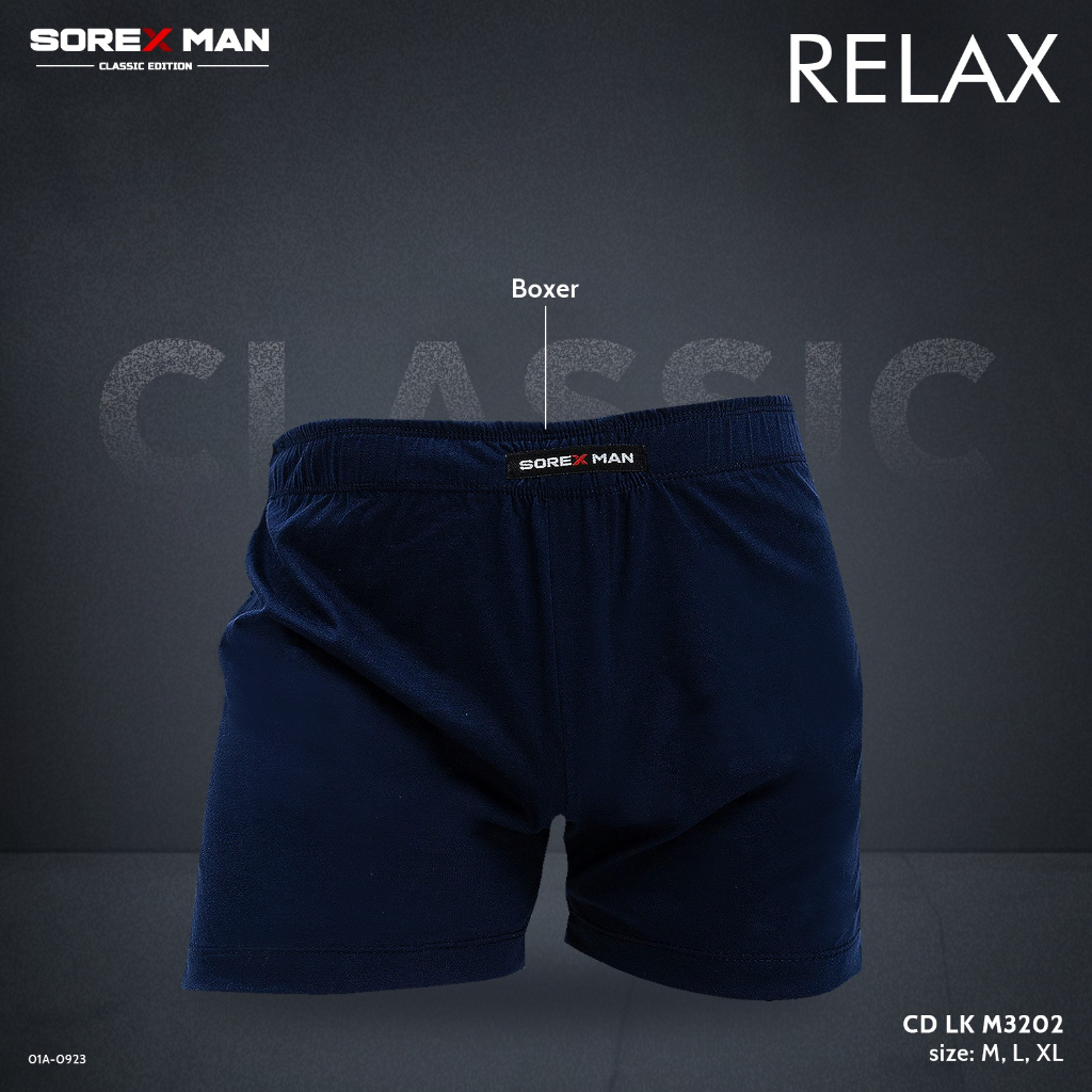 Jual Celana dalam Boxer Pria laki 3202 Sorex man | Shopee Indonesia