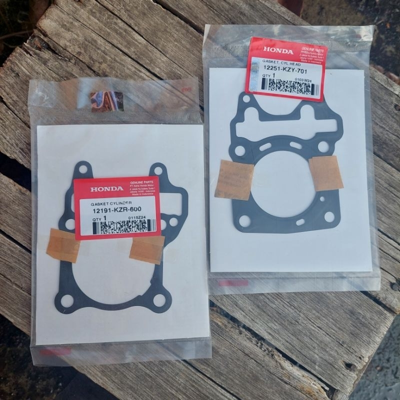 Jual Gasket Packing Blok Buring Head Kop Vario 150 PCX 150 CBU Original ...