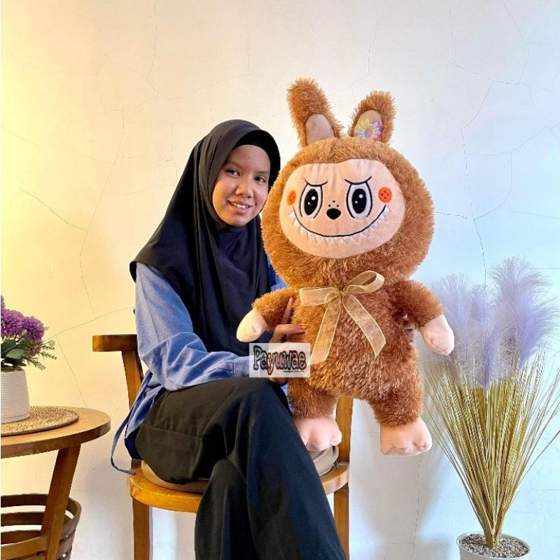 Jual BONEKA MONSTER LABUBU 45CM LED ASLI ORI PAKAI LAMPU HARGA MURAH ...