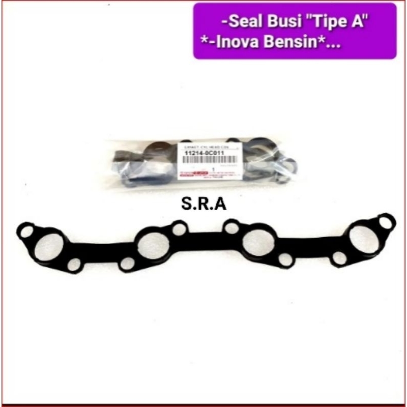 Jual packing busi seal busi Innova bensin Hilux Fortuner 11214-0C011 ...