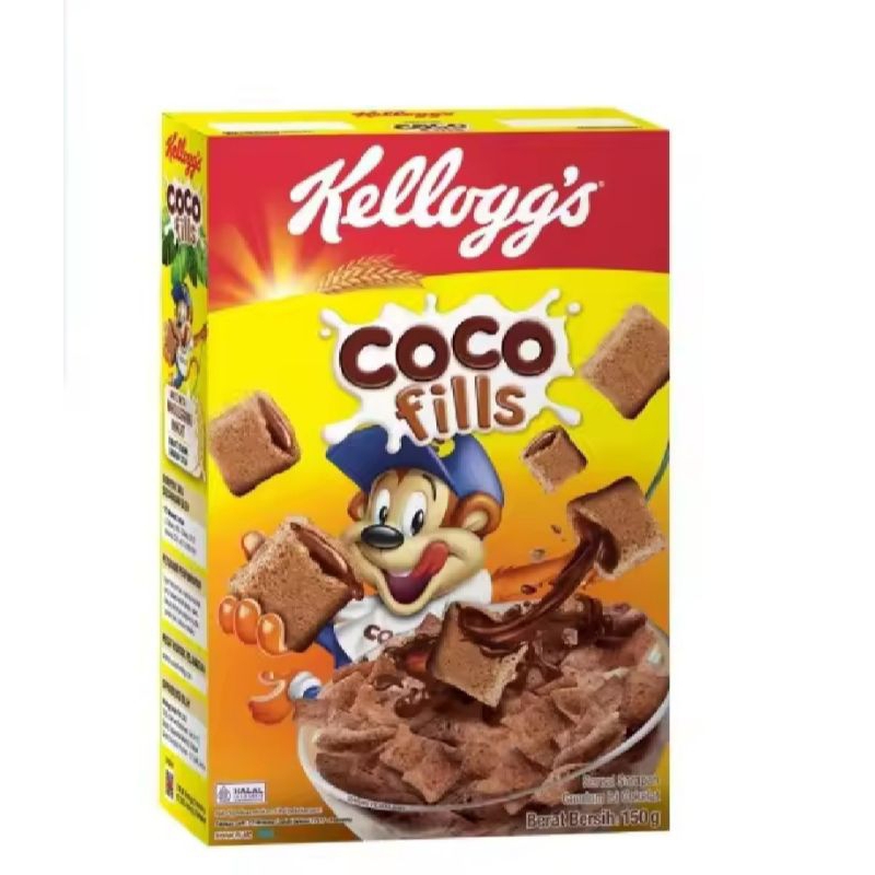Jual Kelloggs Coco Fills Sereal Gandum Isi Cokelat 150g | Shopee Indonesia