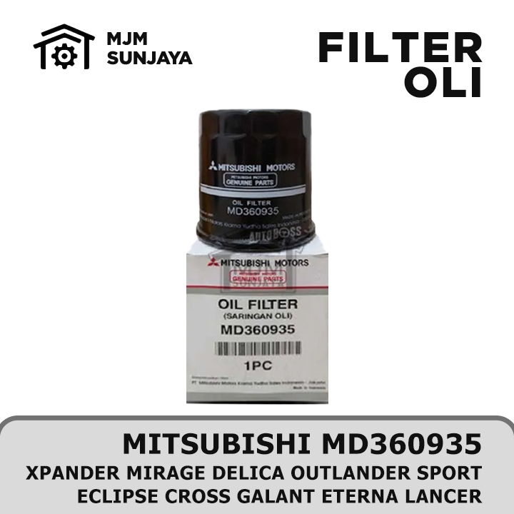 Jual Oil Filter Oli Mobil MITSUBISHI ORIGINAL Xpander Mirage Outlander ...