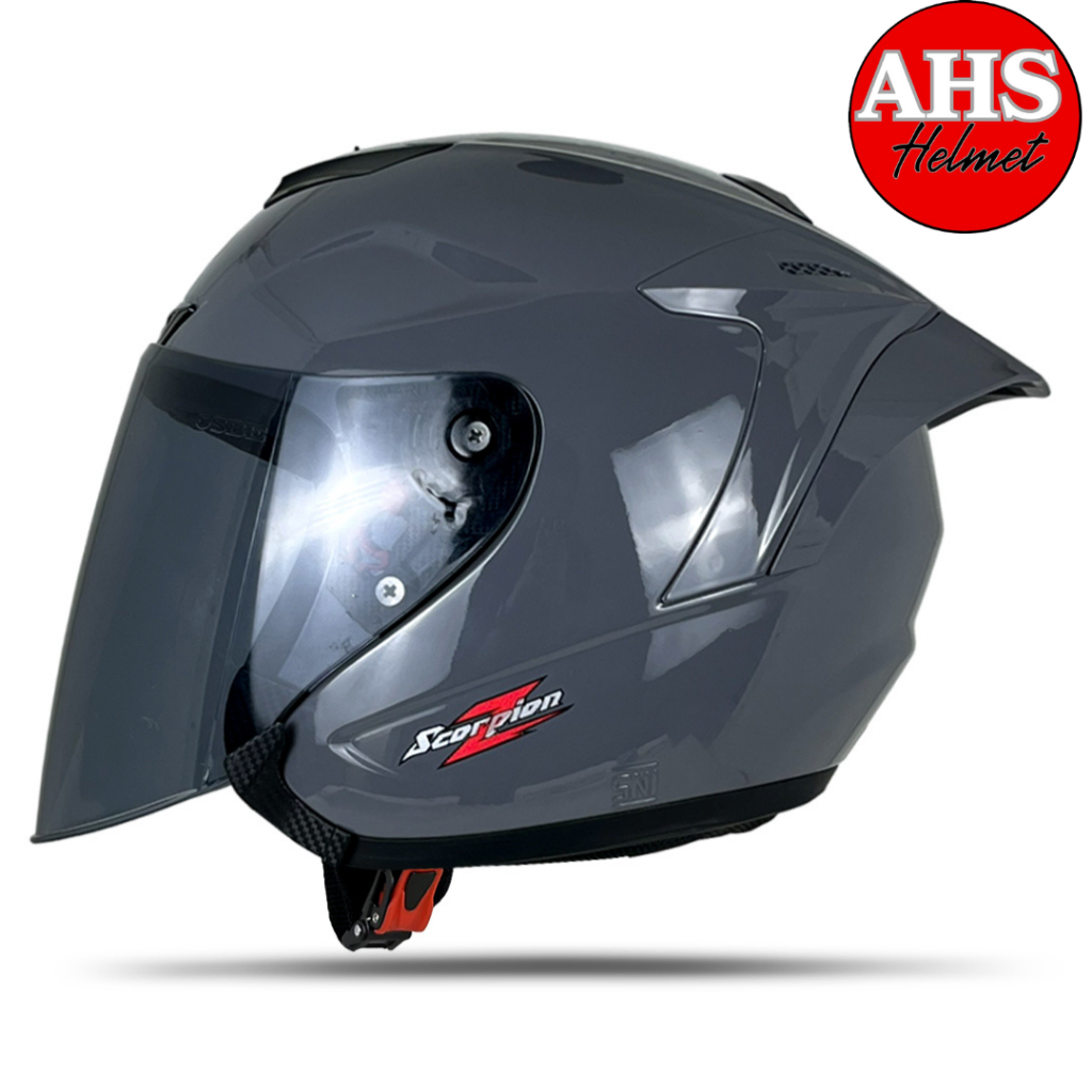 Jual HELM DAG SCORPIONZ SINGLEVISOR HELM HALFFACE SNI | Shopee Indonesia