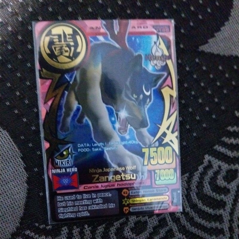Jual Kartu Animal Kaiser Ultra Rare Zangetsu Evo 7 | Shopee Indonesia