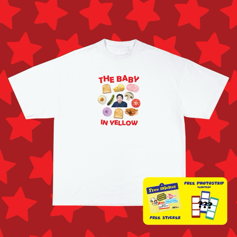 Jual Tshirt Kaos Windah Basudara - The Baby In Yellow (Free Sticker ...