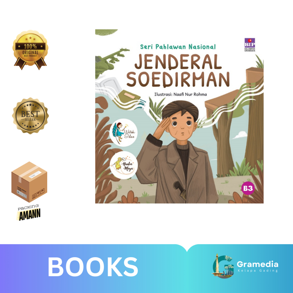 Jual Gramedia MKG - Buku Bacaan Seri Pahlawan Nasional: Jenderal Soedirman (Watiek Ideo & Nindia ...