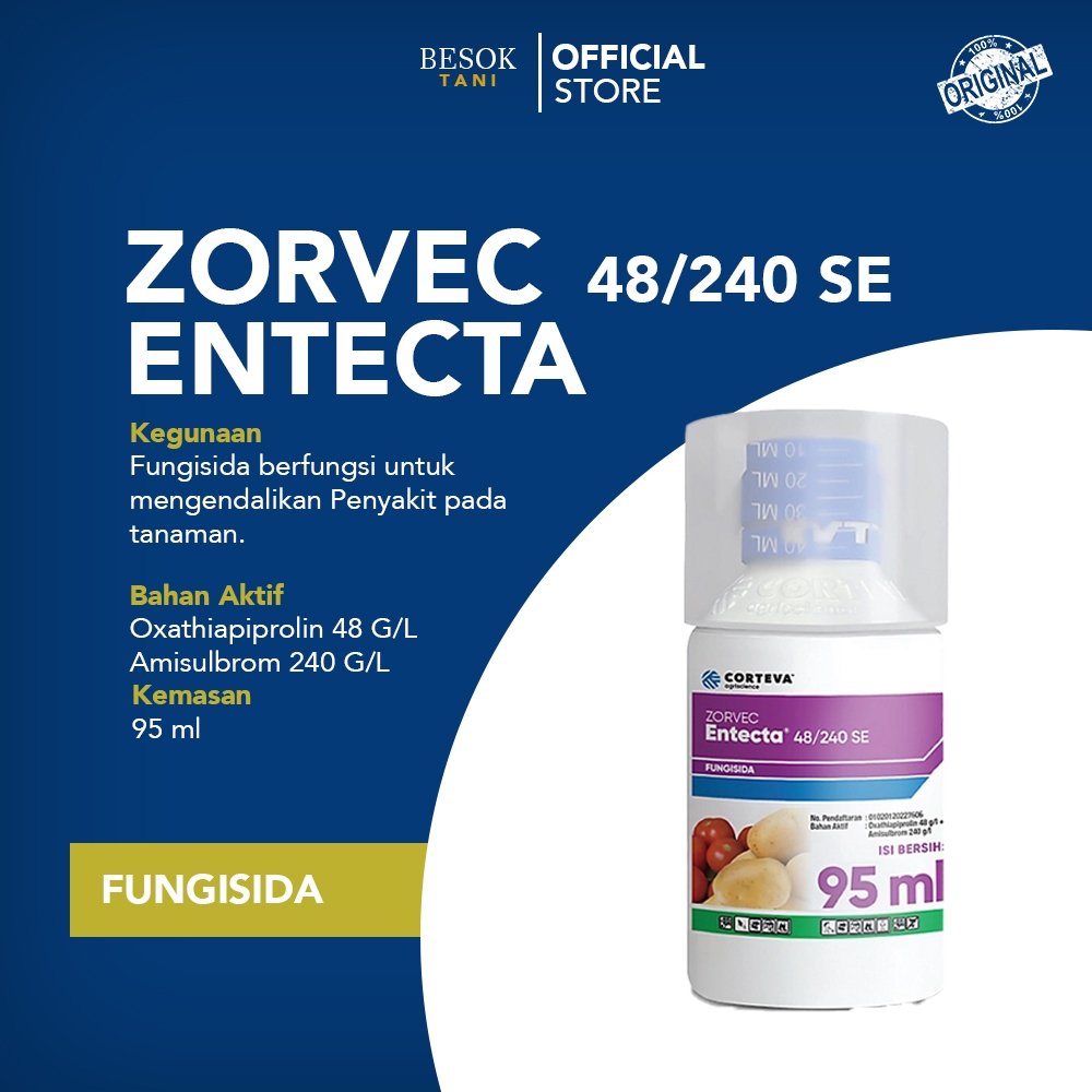 Jual ZORVEC ENTECTA 48/240 SE 95 ml | Fungisida | Mengendalikan Penyakit Tanaman | Corteva ...