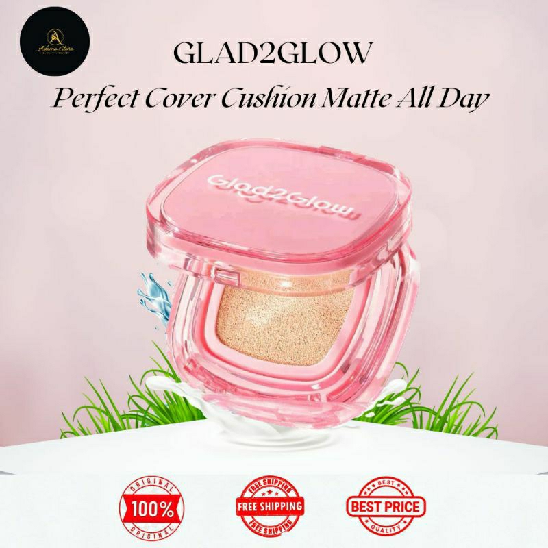 Jual Glad2Glow Perfect Cover Cushion | Shopee Indonesia