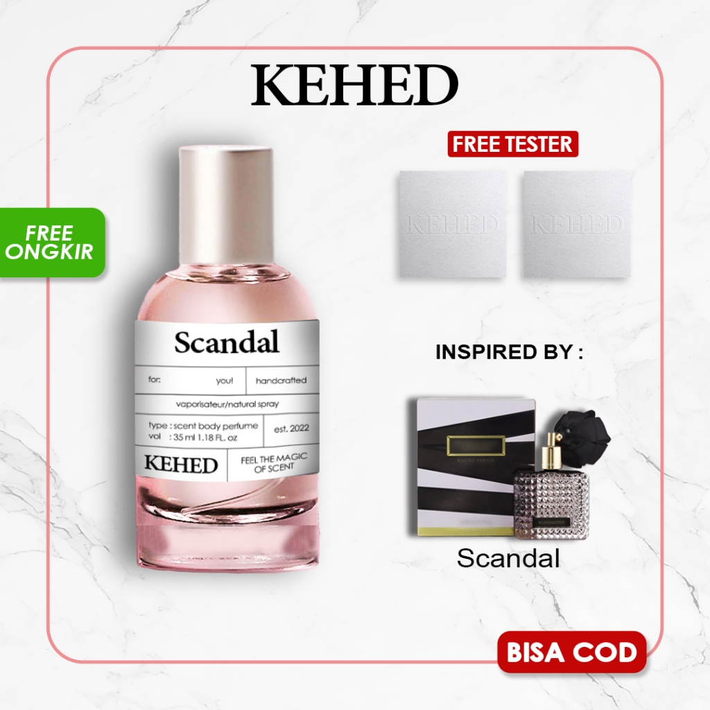 Jual KEHED Parfum Wanita SCANDALOUS Kesukaan Pria Tahan Lama Parfume ...