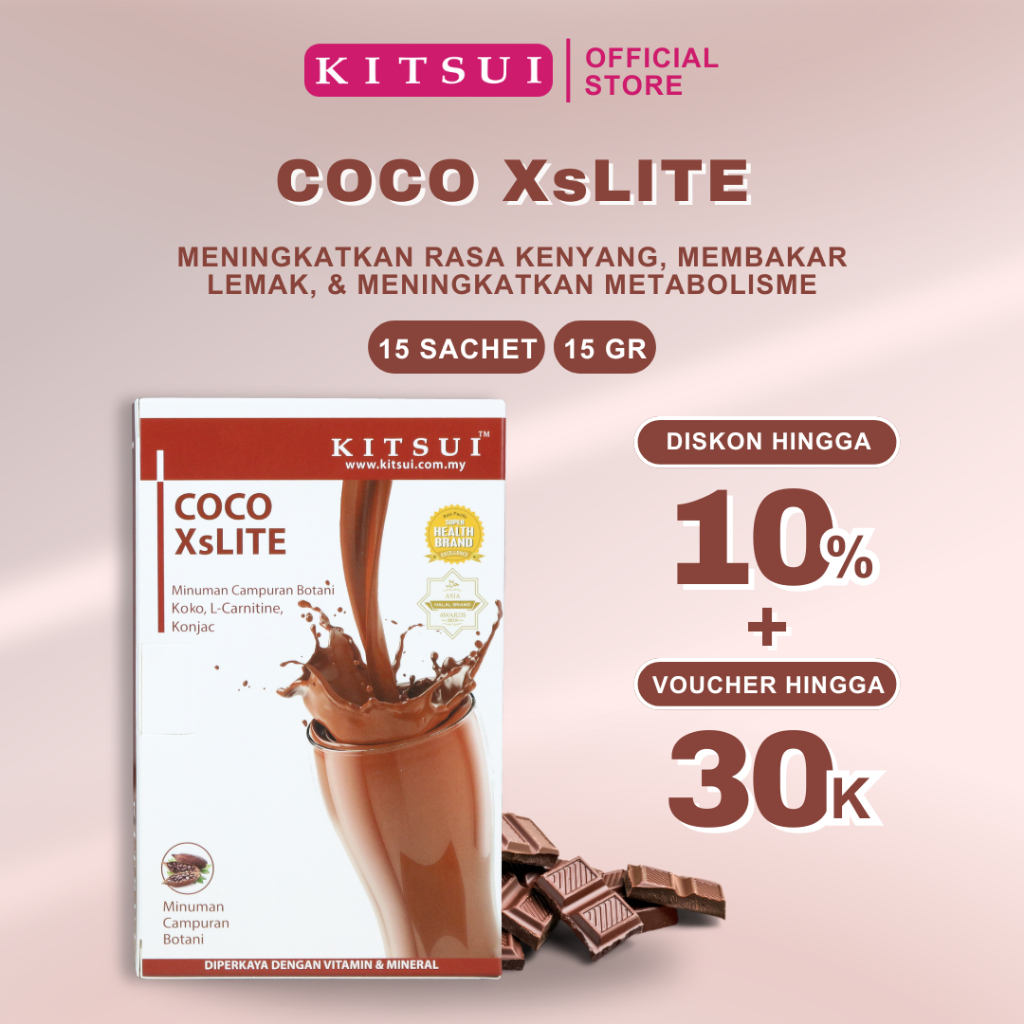 Jual KITSUI Coco XsLITE 15 Sachet x @15gr | Shopee Indonesia
