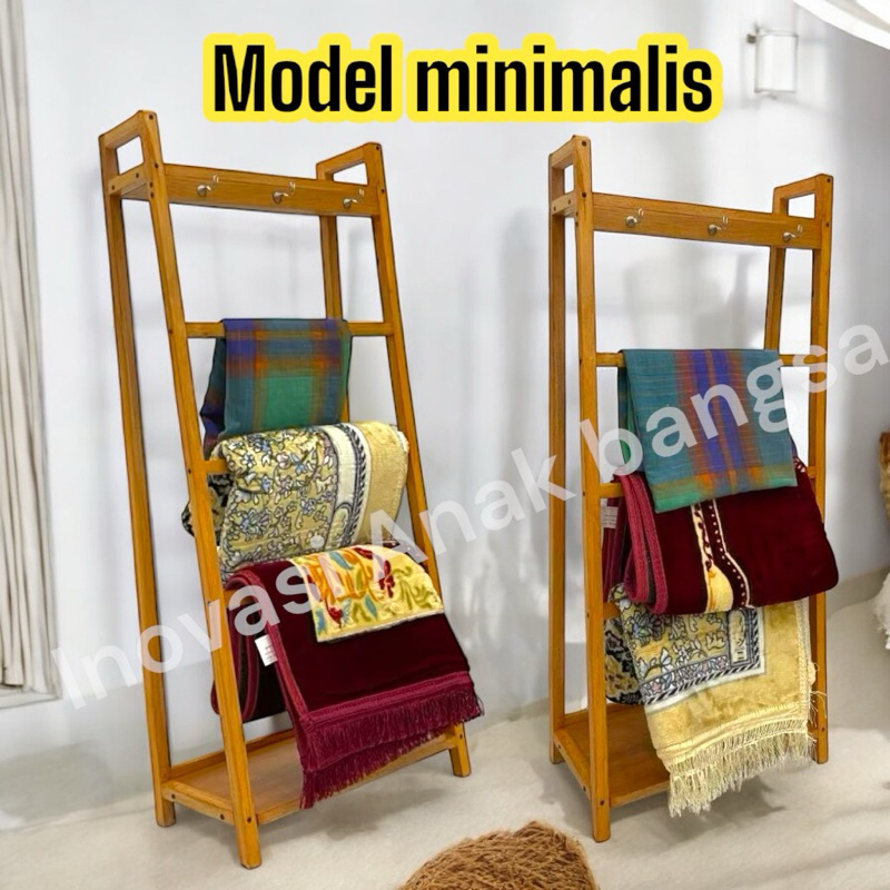 Jual MODEL BARU Rak Mukena Minimalis - Tempat Mukena dan Sajadah - Rak ...