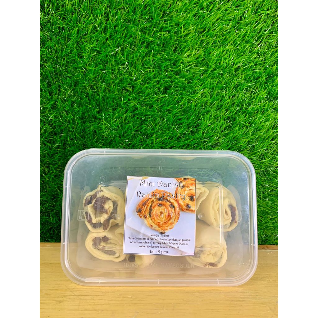 Jual Mini Danish Raisin Pastry/Pain Au Raisin Isi 8 Pcs | Shopee Indonesia