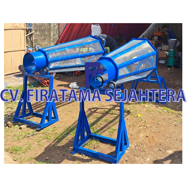 Jual Mesin Pengayak Kompos Rotari Dengan Penggerak Elektro Motor 1/2 HP ...