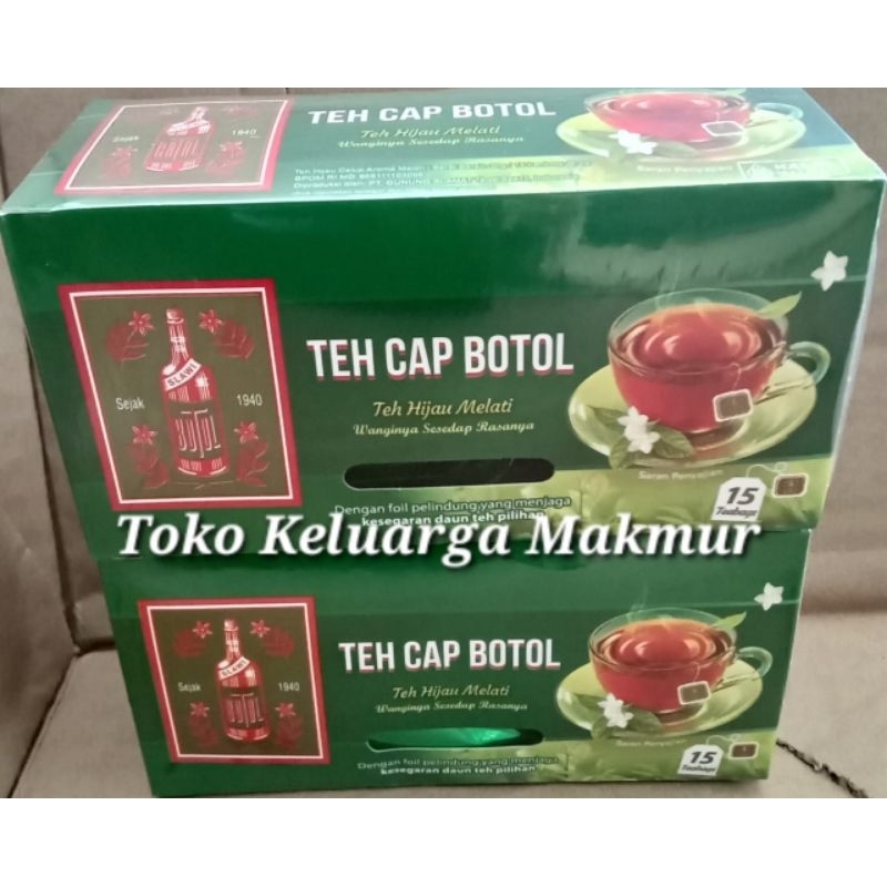 Jual TEH CAP BOTOL/TEH HIJAU MELATI | Shopee Indonesia
