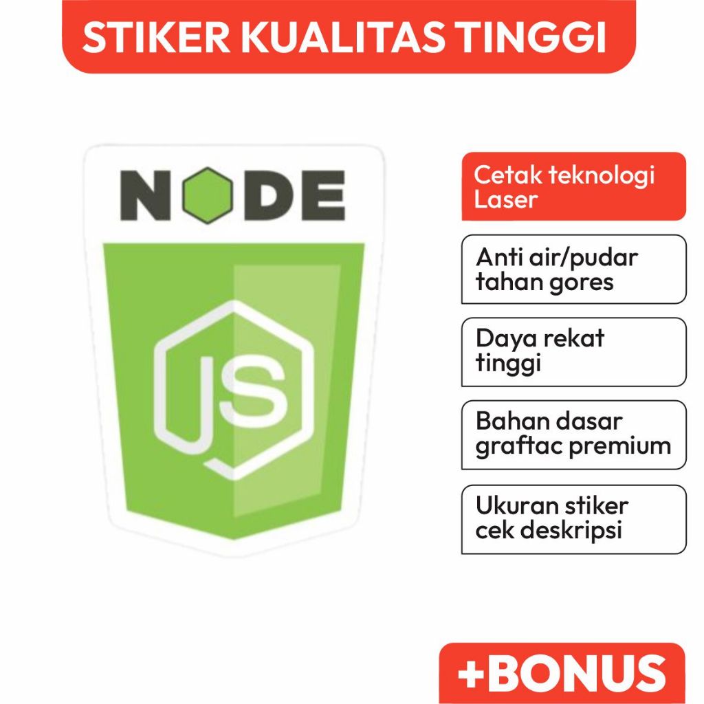 Jual Stiker Logo Node JS Progam | Shopee Indonesia