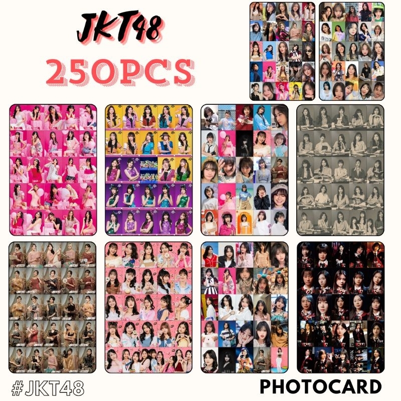 Jual PHOTOCARD JKT48 CETAK 2 SISI GLOSSY - ISI 250PCS | Shopee Indonesia