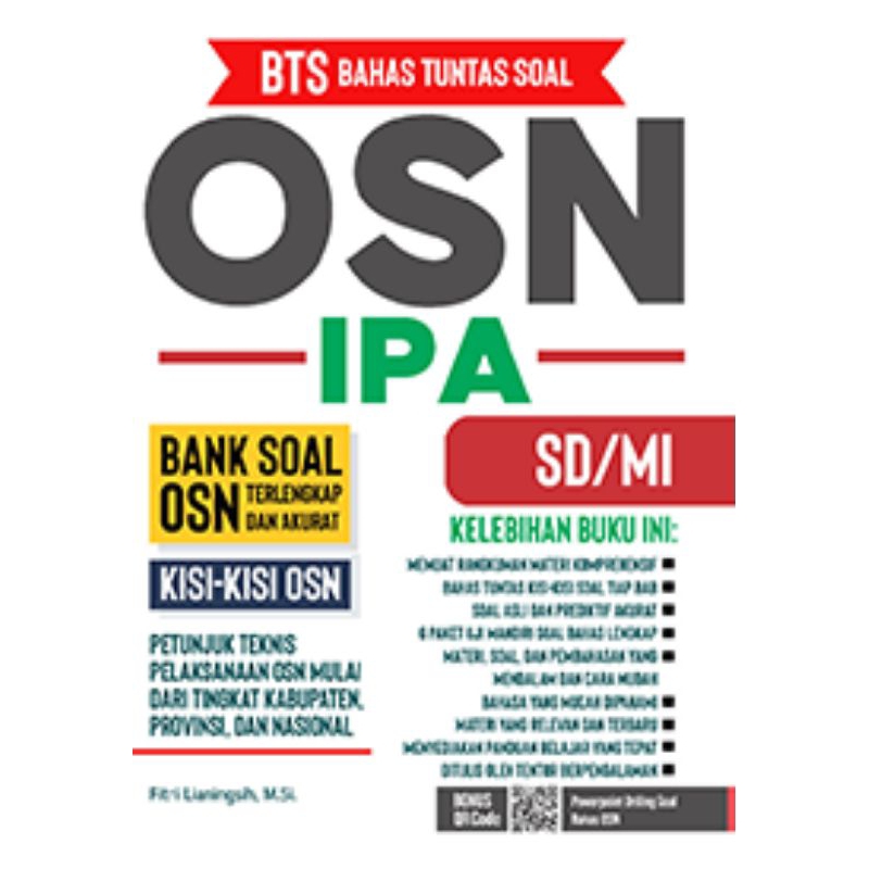 Jual Buku OSN BTS: BAHAS TUNTAS SOAL OSN IPA SD/MI-Buku Ori-Buku Asli Murah | Shopee Indonesia
