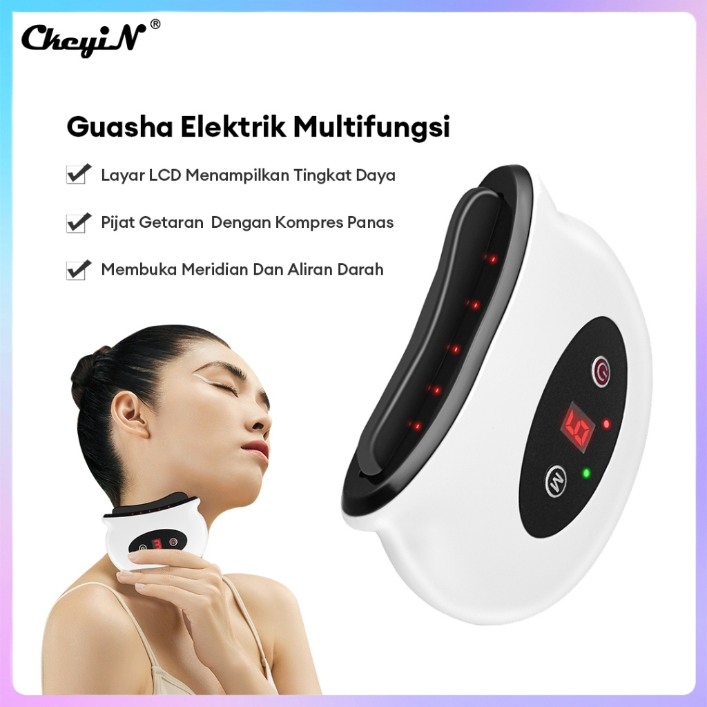 Jual Gua Sha Electric Multi-Fungsi Hot Compress Back Body Pijat Getaran Gua Sha Papan | Shopee ...