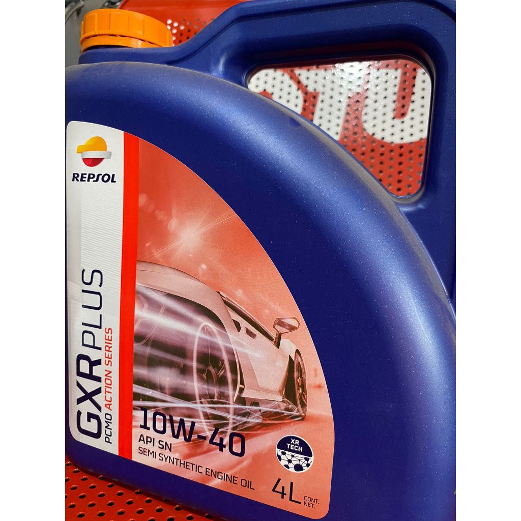 Jual OLI REPSOL GXR PLUS/Elite injection 10W40 API SP [4L] | Shopee ...