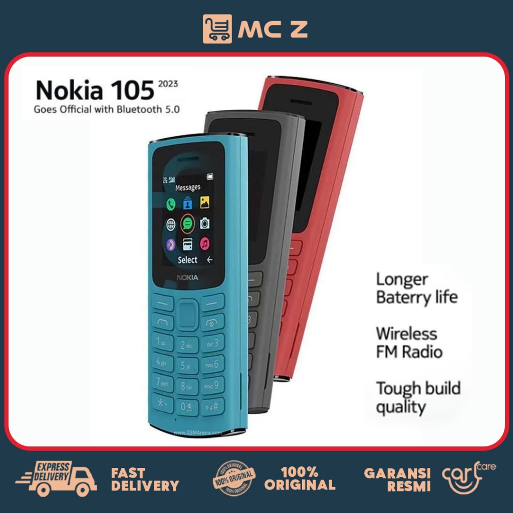 Jual NOKIA LEDA 105 2023 - GARANSI RESMI | Shopee Indonesia