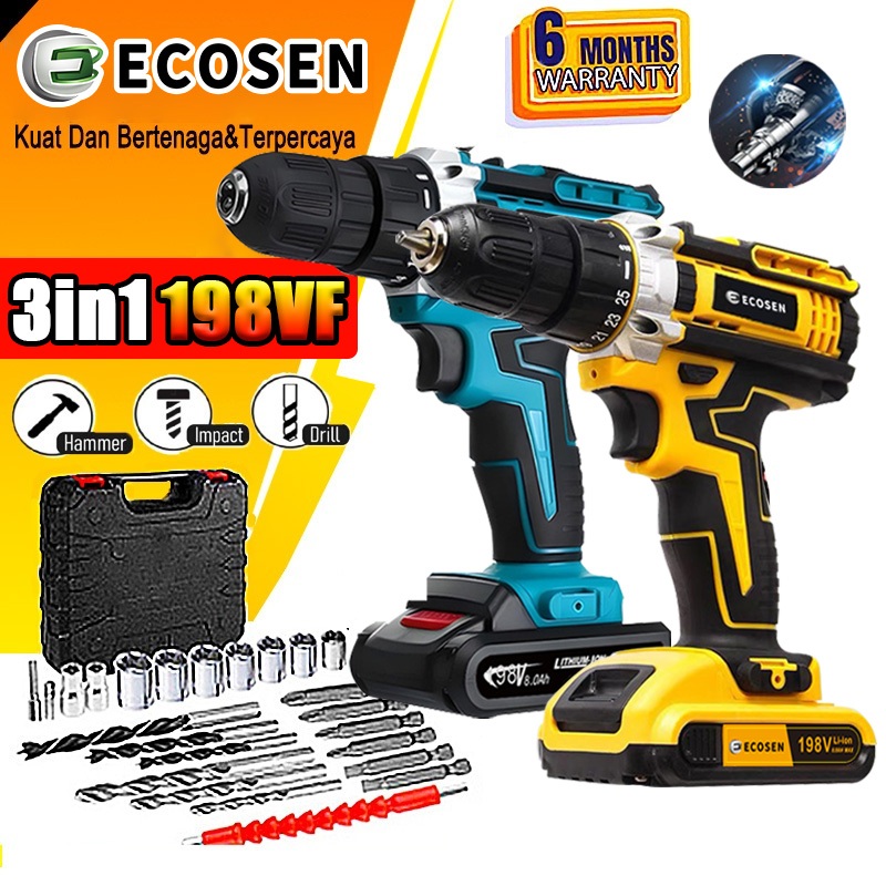 Jual ECOSEN Mesin Bor Baterai Bor Cas Bor Listrik Bor Batre Bor ...