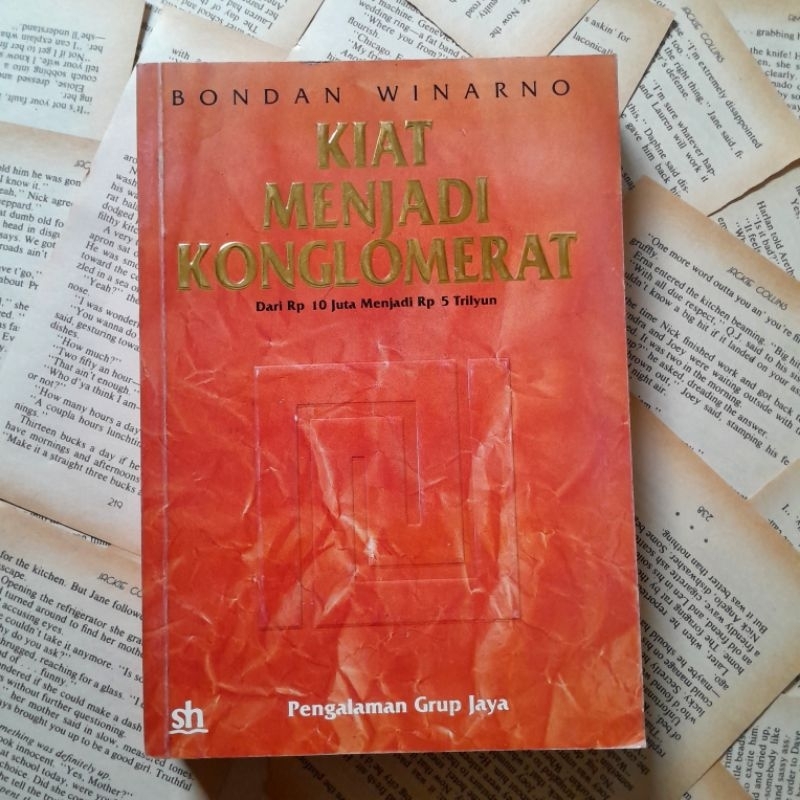 Jual Buku Bondan Winarno KIAT MENJADI KONGLOMERAT 100% Original Seken ...