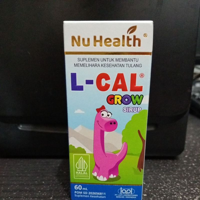Jual L-CAL grow sirup 60 ml | Shopee Indonesia