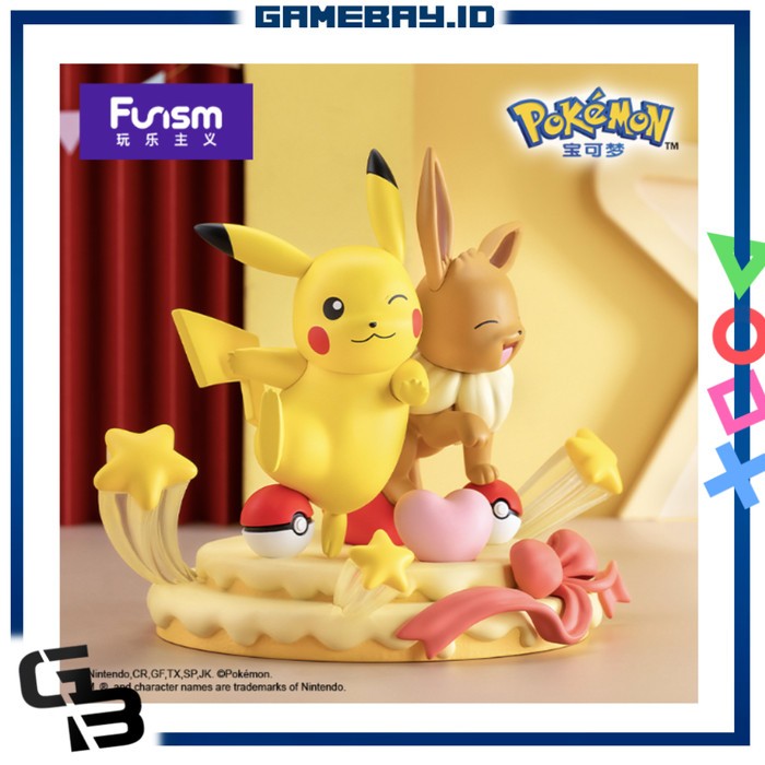 Jual FUNISM TOY POKEMON PRIME EEVEE & PIKACHU PARTY DANCING | Shopee ...
