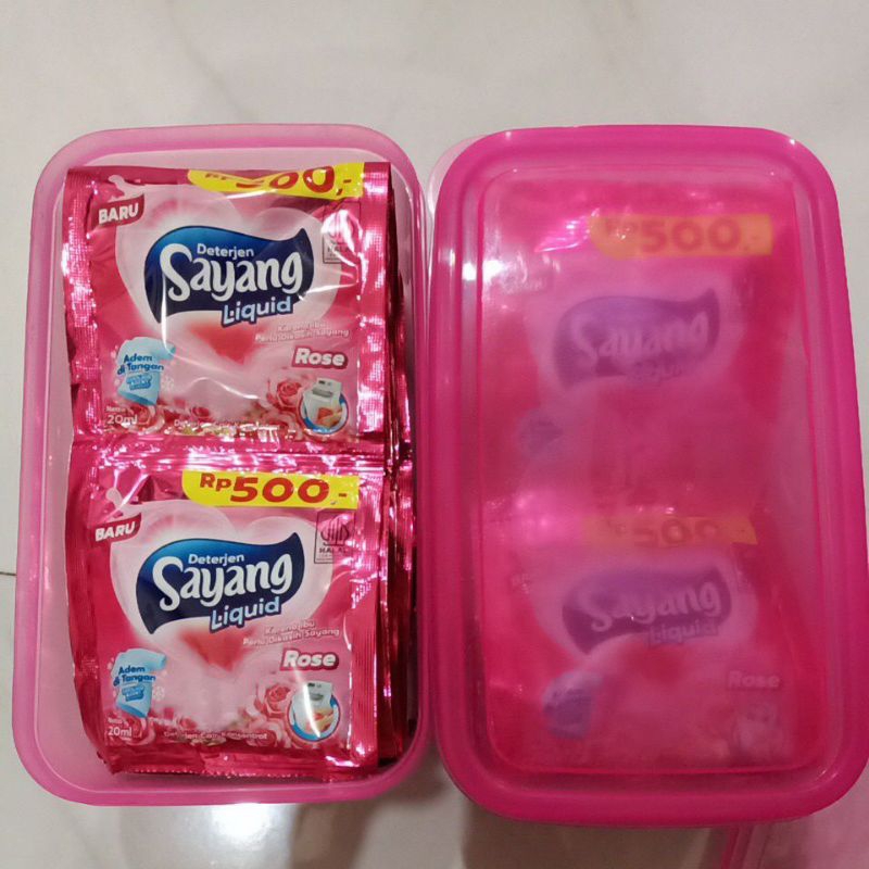 Jual liquid sayang renceng isi 24 sachet/ boom liquid 24 free box ...