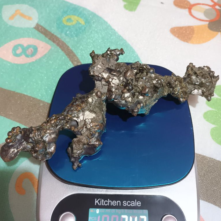 Jual Java Iron Meteorite Skeleton/Meteorit Besi Kerangka dari Jawa Unik ...