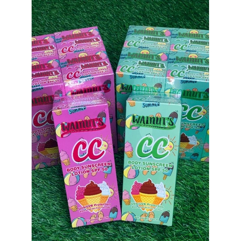 Jual WALNUT'S DD BODY SUNSCREEN LOTION SPF 50 PA+++ 200 ML ORIGINAL ...