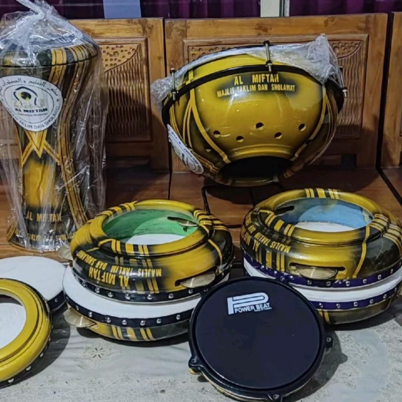 Jual HADROH BANJARI SHOLAWAT FULLSET (free custom nama dan logo ...