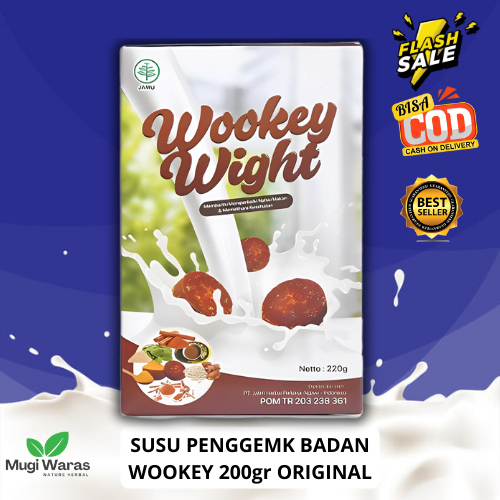 Jual SUSU PENGGEMUK BADAN ALAMI WOOKEY WEIGHT - SUSU TINGGI PROTEIN ...