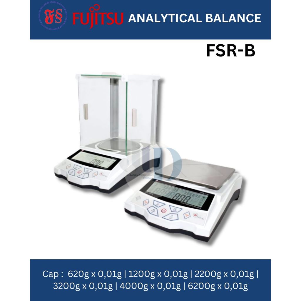Jual Timbangan Analitik Fujitsu FSR B 620g x0,01g 1200g 2200g 3200g 4000g 6200g Juragan ...