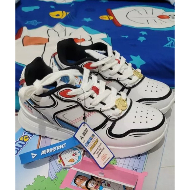 Jual SEPATU AEROSTREET X DORAEMON ORIGINAL NEW 40 42 43 44 | Shopee ...