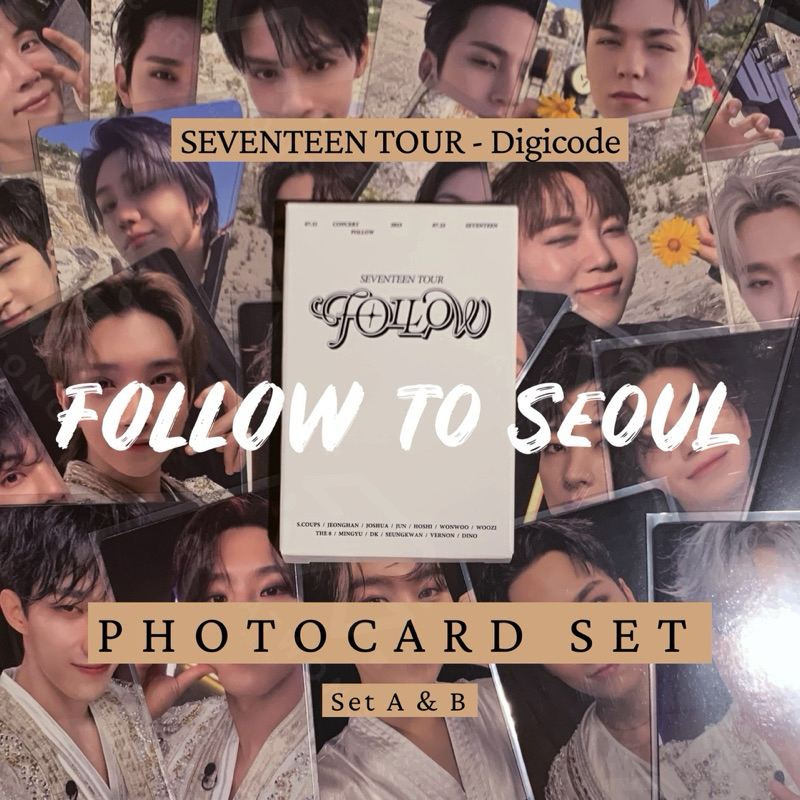 Jual [READY STOCK] SEVENTEEN - SHARING Follow to Seoul Seventeen Tour ...