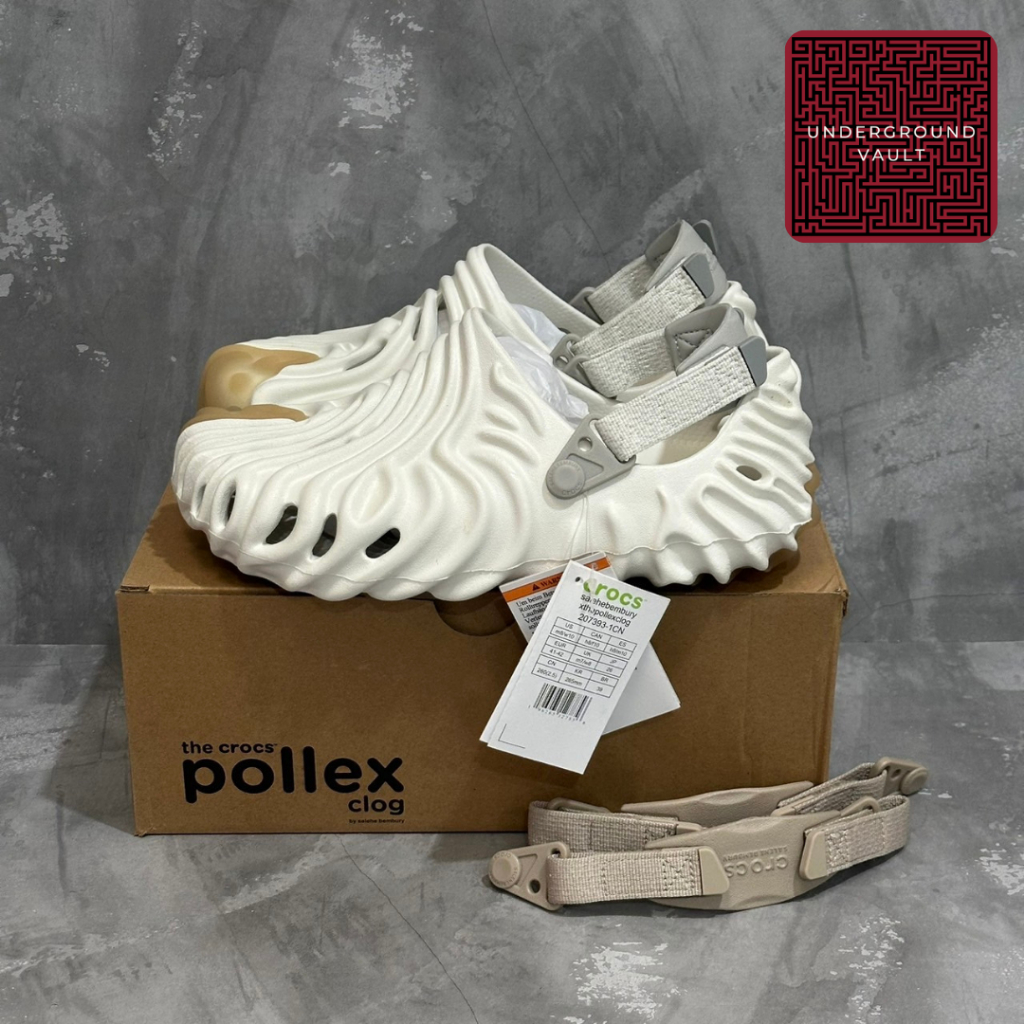 Jual Crocs Pollex Clog Salehe Bembury Classic Clog Stratus Putih White ...