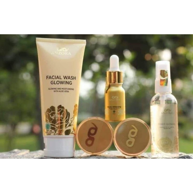 Jual [ORIGINAL] PAKET ANZORA GLOW BPOM/PAKET ANZORA ACNE/PAKET ANZORA ...
