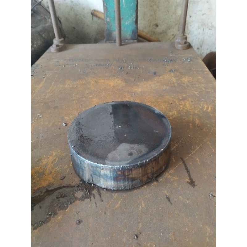 Jual plat besi bulat tebal 35mm. diameter 130mm . 1pcs | Shopee Indonesia