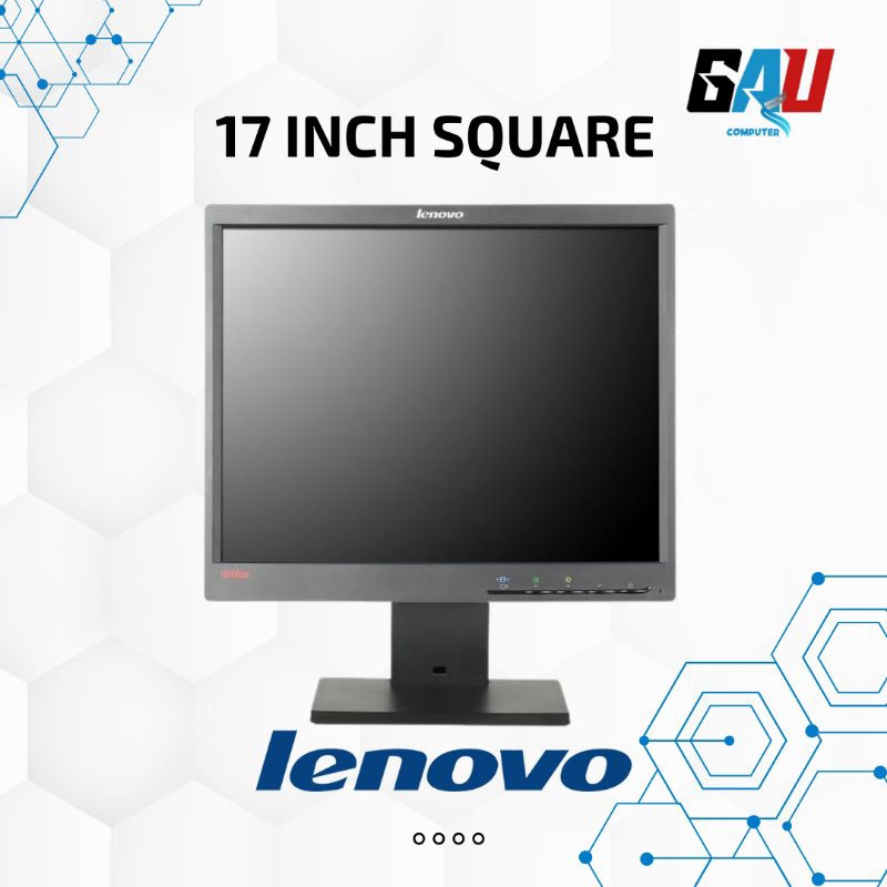 Jual MONITOR PC KOMPUTER LCD 17 INCH SQUARE LENOVO | Shopee Indonesia