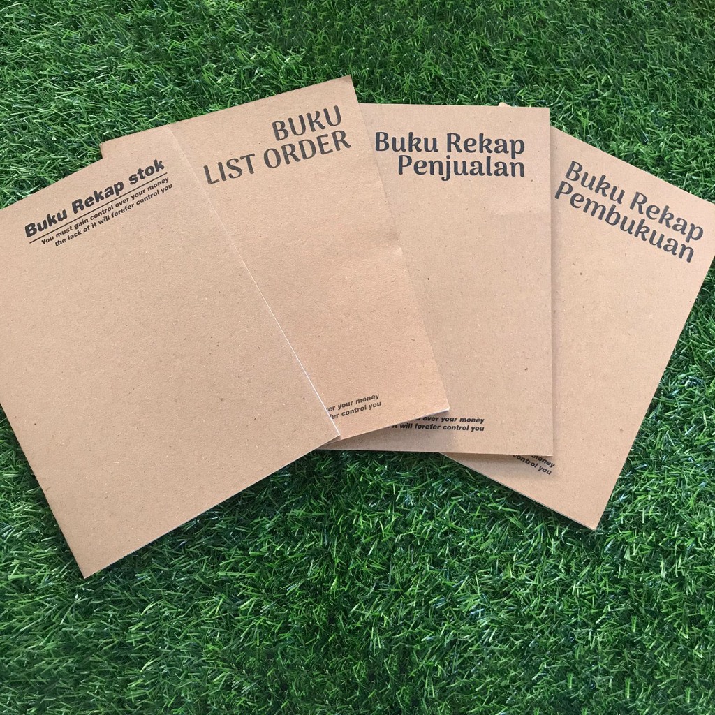 Jual Buku rekap penjualan/ buku rekap pembukuan/ buku rekap stok coklat ...