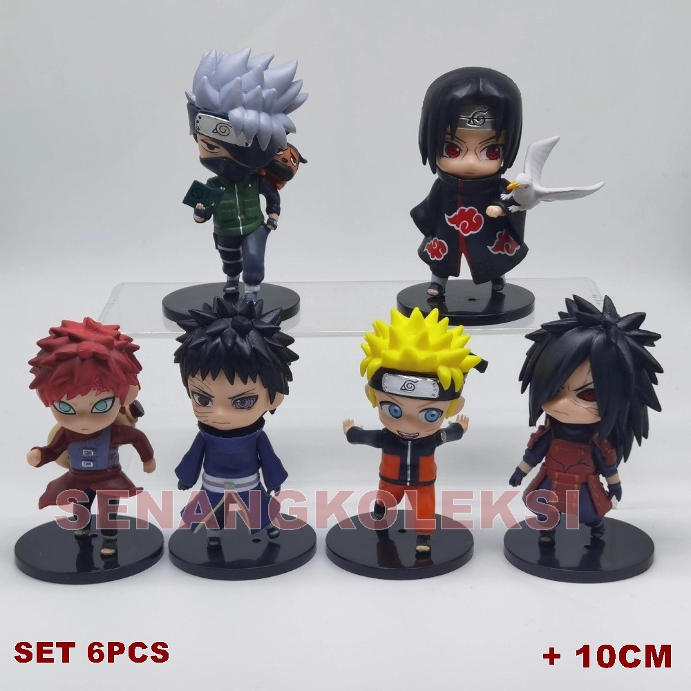 Jual Action Figure Naruto Akatsuki Set Isi 6 | Shopee Indonesia