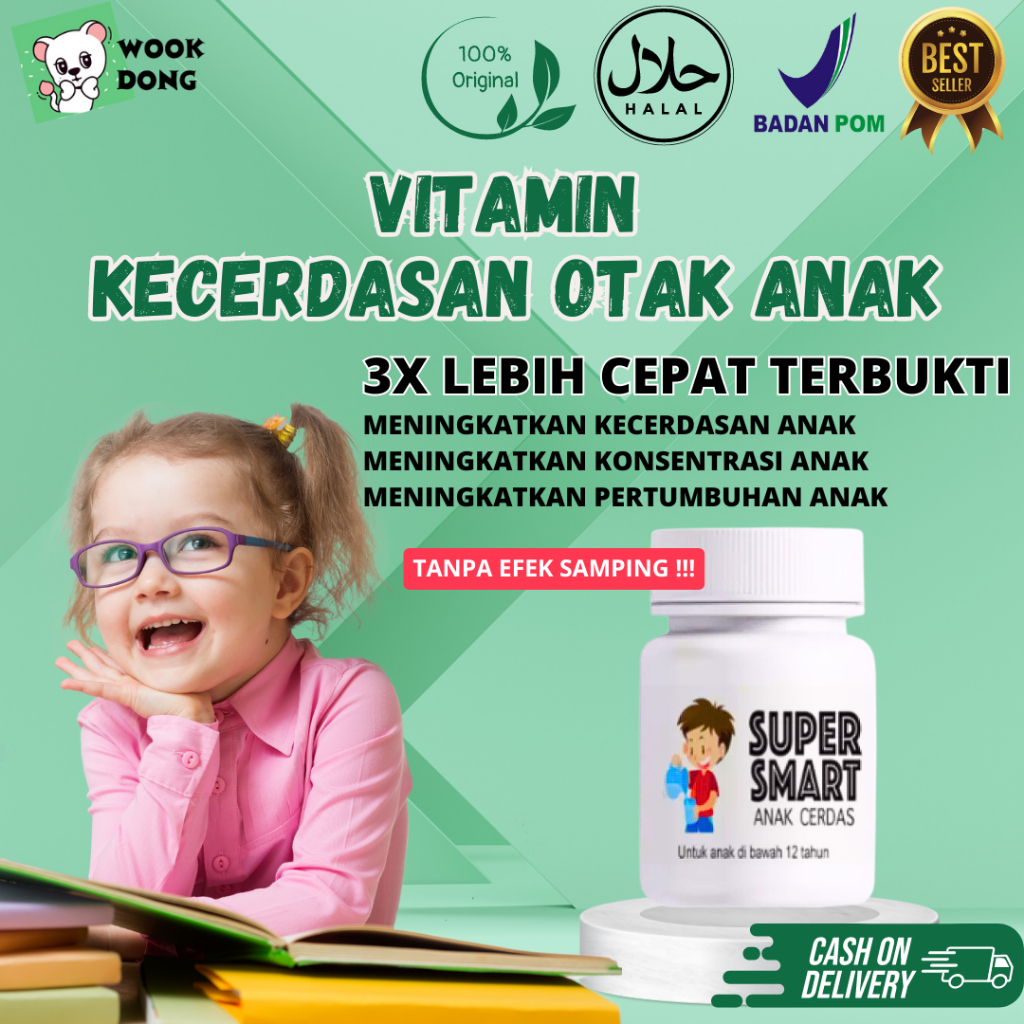 Jual SUPER SMART-vitamin-generos vitamin otak anak 100% ori-vitamin d ... Jual SUPER SMART-vitamin-generos vitamin otak anak 100% ori-vitamin d ...
