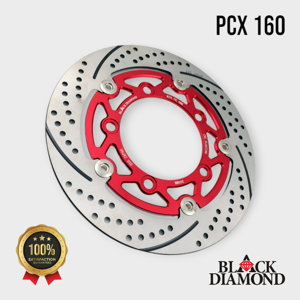Jual Black Diamond - Front Disc Brake 260 mm PCX 160 CBS Floating Twotone Piringan Cakram Depan ...