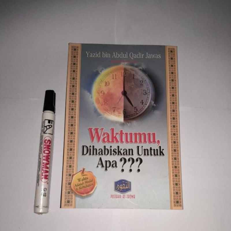 Jual Buku Waktumu Dihabiskan Untuk Apa Yazid Bin Abdul Qadir Jawas | Shopee Indonesia