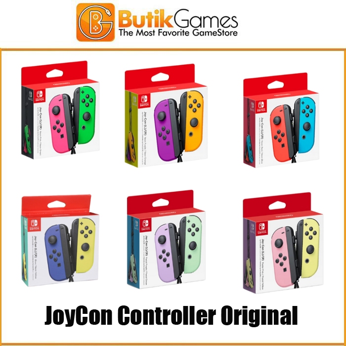 Jual JoyCon Joy Con Joy-Con Wireless Controller Nintendo Switch ...