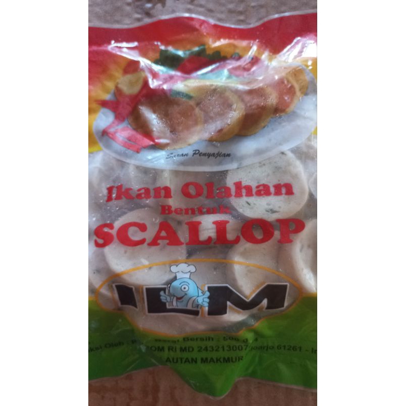Jual Ikan olahan SCALLOP ILM | Shopee Indonesia