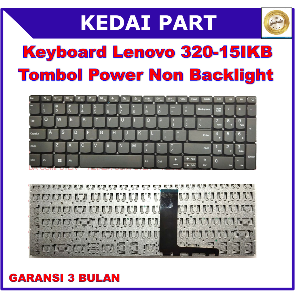 Jual Keyboard Lenovo Ideapad 320-15IKB 320-15 320S-15ISK 330-15IGM ...